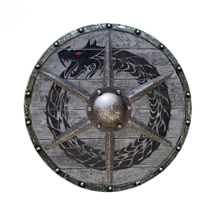 Bouclier Viking dragon nordique • Univers Viking