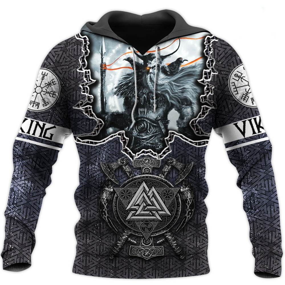 Hoodie viking Fenrir et Odin • Univers Viking